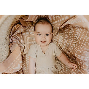 Mini Wander New Solid Color Swaddle Blankets (Wheat (Maple Sugar))