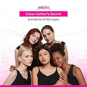 Truly fair 7% Glycolic Acid Concentrated Brightening Cream for women - Night cream - Shea Butter - Amino Acids - Paraben -free - 1.7 oz