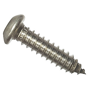 Fastenere Torx Security Sheet Metal Screws - #14 x 1" (10-Pack) Button Head, Tamper-Resistant, Anti Theft Stainless Steel Screws for Higher Level of Safety & Secure Fastening Solution