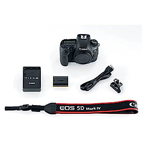 Canon EOS 5D Mark IV 30.4 MP Full Frame CMOS DSLR Camera (Body) Wi-Fi NFC 4K Video Bundle with 3 Year CPS Enhanced Protection Pack