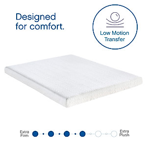 Vibe Gel Memory Foam Sofa Bed Mattres| Replacement Mattress for Full Size Sleeper Sofa and Couch Beds