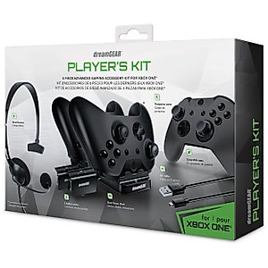8 in 1 player kit black for dreamGEAR XBOX ONE,one size,DGXB1-6630