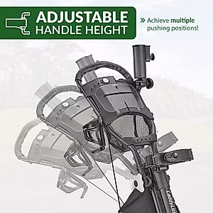 CaddyTek CaddyLite EZ Version 8 3 Wheel Golf Push Cart - Foldable Collapsible Lightweight Pushcart with Foot Brake - Easy to Open & Close, dark grey, one size