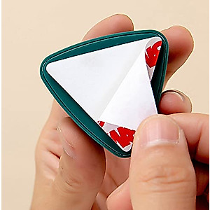 WOIWO 3 PCS Kitchen Creative Towel Rack No-Punched Storage Hook Kitchen Wiper Plug Hanging Rack Hand Towel Washing Towel Storage Rack