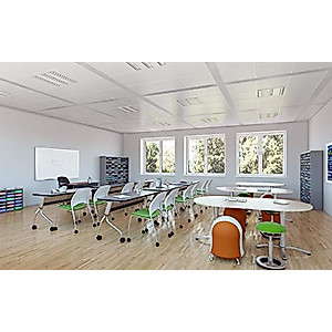 Safco Products E-Z Stor Literature Organizer, 72 Compartment, 9241GRR, Gray Powder Coat Finish, Commercial-Grade Steel Construction, Eco-Friendly