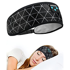 ASMRBAND Sleep Headphones Sports Headband, Sleeping Headphones for Side Sleeper, Headband Headphones with Ultra-Thin HD Stereo Speakers Perfect for Sleeping,Yoga,Insomnia, Air Travel, Meditation