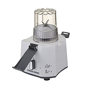 Black & Decker JBGM600-220V Four-in-One Juicer, Blender & Grinder Only 220/240 Volt (Will not Work in USA or Canada), Medium, White