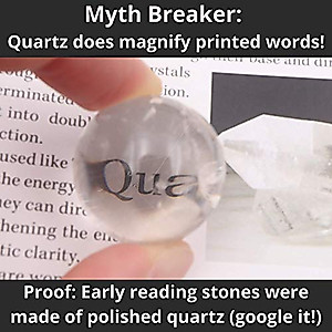 Nature Wonders Crystal Ball Sphere Clear Quartz 7 Spheres 1”, 24-26mm for Reiki, Energy Healing, Meditation, Palm Stones, TouchStones