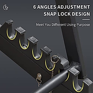 PURPLE LEAF Patio Sling Chairs for Balcony Deck Porch 4 Pieces Outdoor Aluminum Reclining Chairs with Adjustable Folding Beach Chairs and 2 Ottomans Cushioned Headrest Included, Silvery