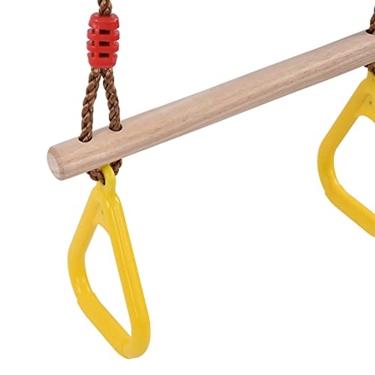 Premium Heavy Duty Trapeze Wooden Stick Children Swing Bar High Strength for Garden Courtyard Perfect for Kids Swing, Trapeze Bar, and Outdoor Play Durable and Sturdy