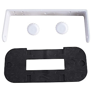 Rockville Rmh200w Single Din Marine Radio Waterproof Gimbal Housing, White