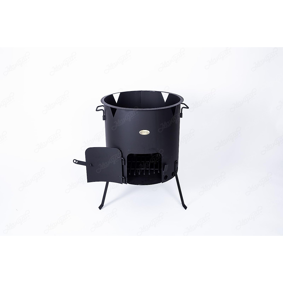 Kazan Oven Stove Wood Fire for Qazon Cauldron Duch Oven Pilaf Plov Lagman Shurpa 41cm Diameter (Fits 12L to 16L Kazans)