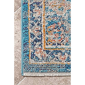 nuLOOM Corolla Persian Vintage Area Rug, 10' 2" x 14', Beige