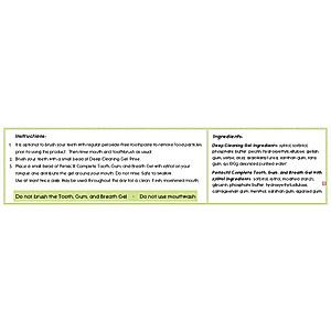 Periactil Complete from Med-Actil - Super Xylitol Bonding - for Strong Attractive Teeth, Firm Pink Gums, Dry Mouth, Sensitivity, Stain Removal and Fresh Breath