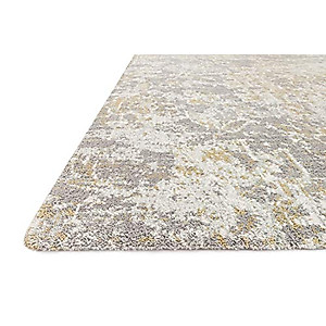Loloi Torrance Rug, Slate & Sea 7'-10" x 10'-10" Area Rug – Bold Pattern Design Accent Rugs for Living Room, Bedroom, Entryway & Hallway, No Shed High Traffic Area Home Decor Rug