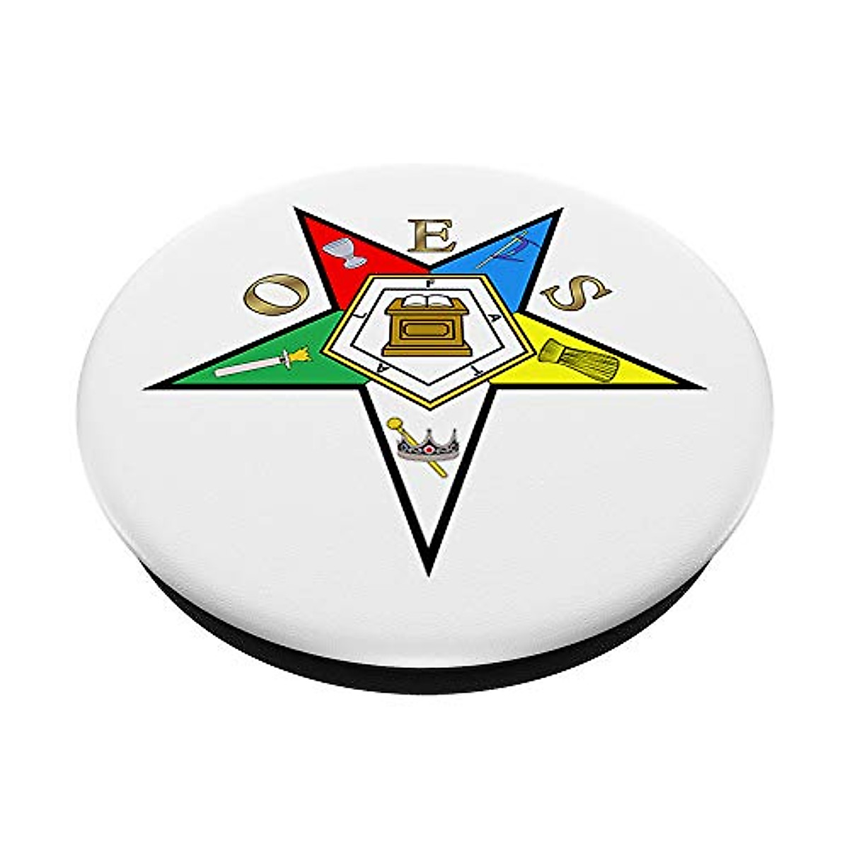 Order of the Eastern Star OES PopSockets PopGrip: Swappable Grip for Phones & Tablets