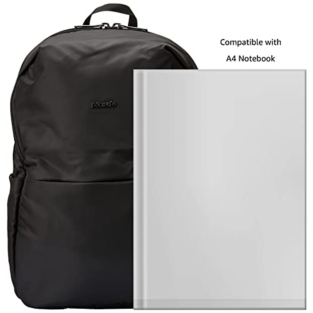 Pacsafe Cruise 12L Anti Theft Backpack / Daypack, Black (20725100)