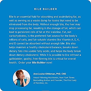 Uni Key Health Bile Builder | Supports Adequate Bile Production and Healthy Bile Flow | 60 Servings