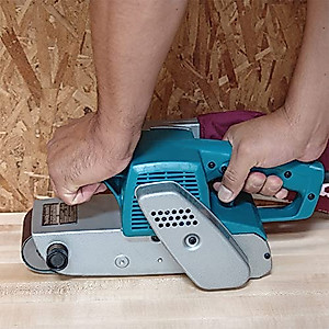 MAKITA 3"X24" BELT SANDER DUSTLESS, Model:9924DB , Blue