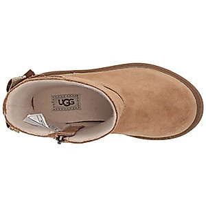 UGG girls Tillee Fashion Boot, Chestnut, 6 Big Kid US