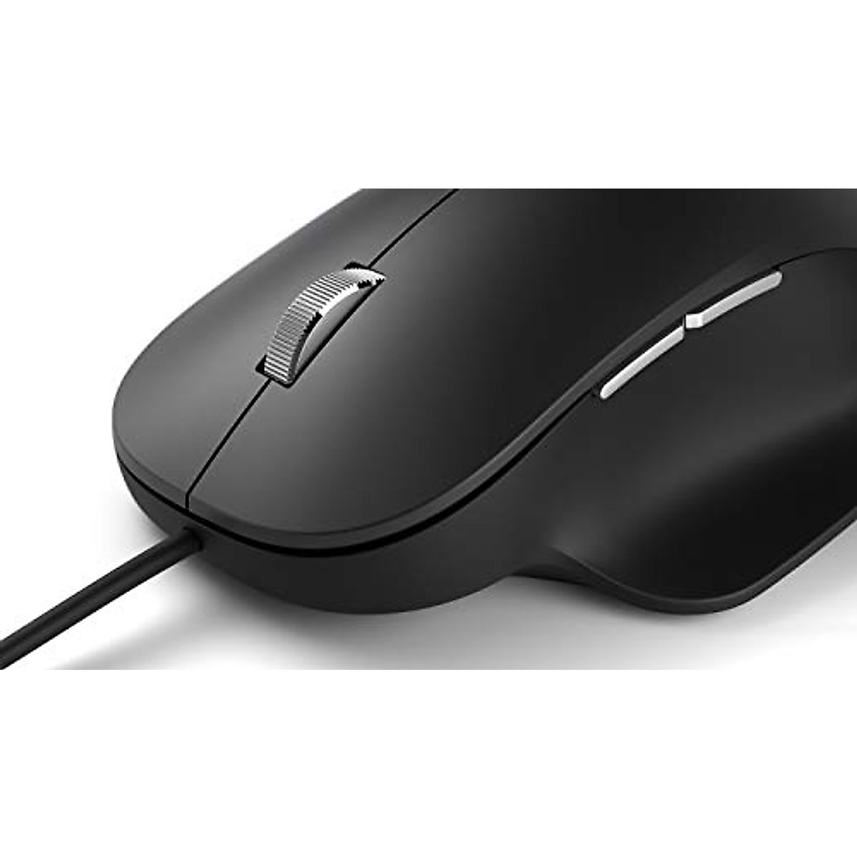 Microsoft Ergonomic Desktop - Black - Wired, Comfortable, Ergonomic Keyboard and Mouse Combo, with Cushioned Wrist and Palm Support. Split Keyboard. Dedicated Office Key.