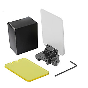 ATAIRSOFT Airsoft Dot Sight Reflex Scope Square Shape Screen Protector 20mm QD Mount BK