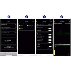 GCSOAR WiFi to Cloud Adapter Accessory for MPPT Solar Charge Controller via APP Monitoring & Setting Parameters (Cloud-Box-M2)