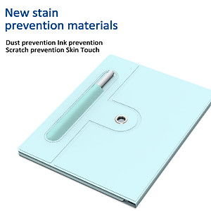 E NET-CASE Slim Lightweight Book Folio Case Cover for Remarkable 2 10.3 inch Digital Paper(2020 Released) with Pen Holder-Sky Blue