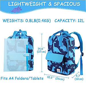 VASCHY Boys' Daypack Backpacks, Deep Blue