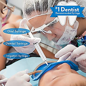 9 Pack 12ml/cc Dental Syringe with Curved Tip & Measurement Disposable Graduated Dental Irrigation Syringe for Oral Dental Care, Tonsil Stones Removing, Lab, Feed Small Pet (Curved-No Measurement)