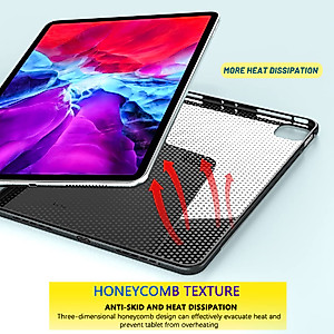 WOGROO Case for iPad Pro 11 Case (4th, 3rd, 2rd&1st Gen), Thin and Soft Tablet Protective Cover for iPad Pro 11 inch 2022/2021/2020/2018, Black