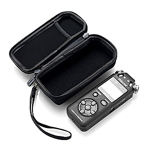 Hard CASE fits TASCAM DR-05X / DR-05 (Version 2/1) Portable Digital Recorder. - Includes Mesh Pocket for Accessories. by Caseling