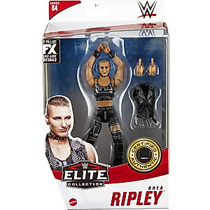 WWE Rhea Ripley Elite Collection Action Figure, 6-in/15.24-cm Posable Collectible Gift for WWE Fans Ages 8 Years Old & Up