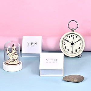 YFN Sterling Silver Pink Ribbon Bracelets Breast Cancer Awareness Gifts Motivational Bracelets Engraved She Doesn't Fight Alone