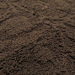 Mohawk Home Foliage Accent Rug, 4 ft 0 Octagon, Chocolate