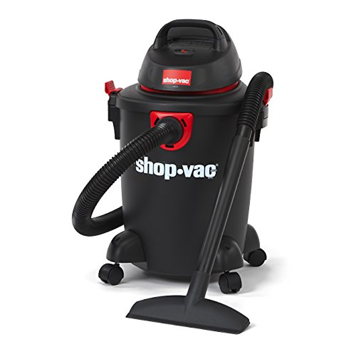 Shop-Vac 5985000 6 gallon 3.0 Peak HP Classic Wet Dry Vacuum, Black/Red