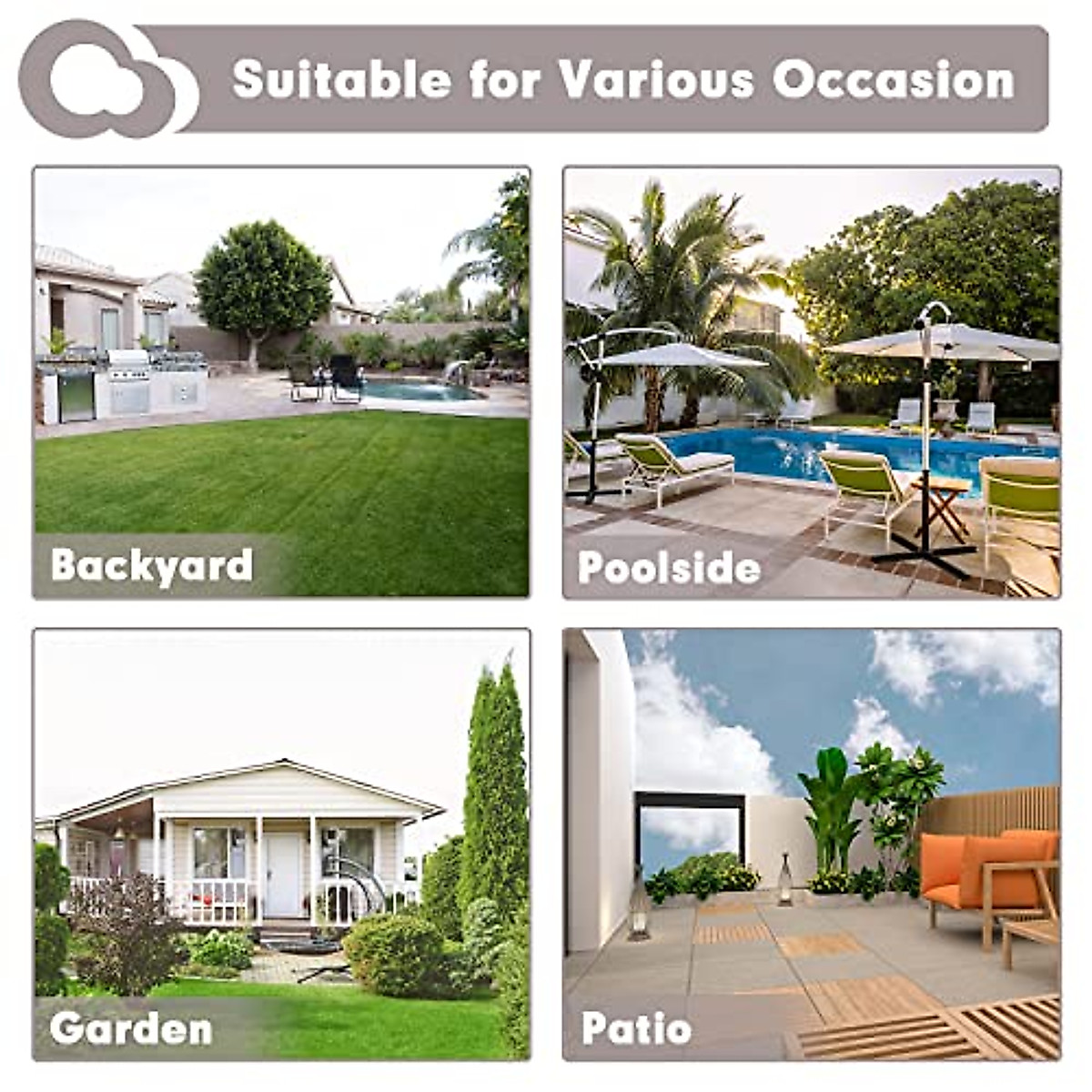 Crownland 3-Piece Wicker Patio Outdoor Bar Set, 2 Stools and 1 Glass Top Table, Outdoor Bistro Set, Brown Wicker Bar Table, Outdoor Furniture Set for Deck, Lawn, Backyard