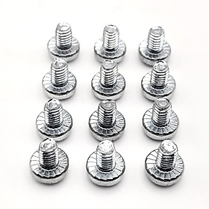 ReplacementScrews Self Tapping Screws Compatible with IKEA Part 117327 (MALM, HEMNES, BRIMNES) (Pack of 12)