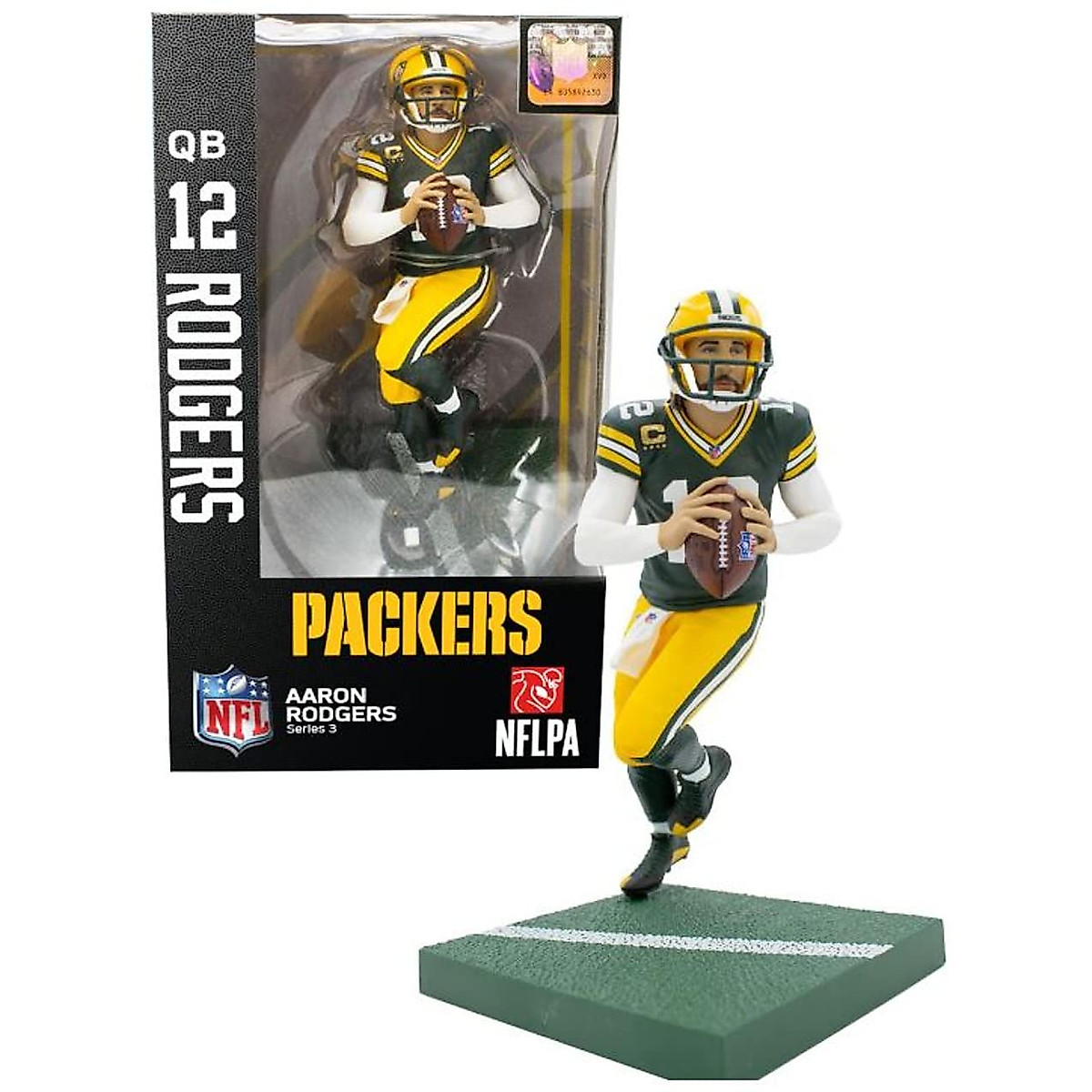 Imports Dragon Aaron Rodgers (Green Bay Packers) NFL 6" Figure Series 3