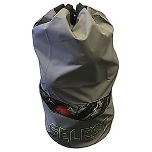 Select Ball Bag with Backpack Straps,Gray,12-ball