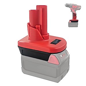TPDL Battery Adapter for Milwaukee 18V M18 to 12V M12 Tool Use, for Milwaukee 18V Battery Convert to 12V Tools Adapter- ML18M12 Adaptor (Adapter Only)