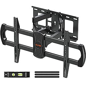 ELIVED TV Wall Mount, for Most 37-75Inch Flat Screen TVs, Swivel and Tilt Full Motion TV Mount Bracket with Articulating Arms, Max VESA 600x400mm, 100 lbs. Loading, 8"-16" Wood Studs