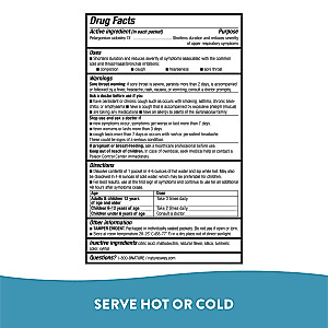 Nature's Way Umcka ColdCare Soothing Hot Drink - Homeopathic – With Pelargonium sidoides 1X- Helps Shorten Duration of Colds - Soothing Lemon Flavored - Suitable for Ages 6+ - 10 Packets