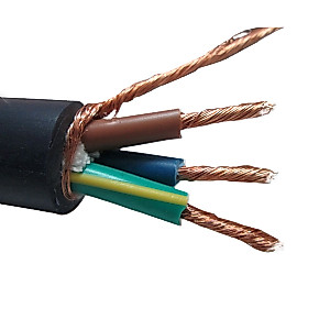 WAudio Hi-End HiFi Audio AC Power Cable Power Cord US Plug - 10FT (3M)