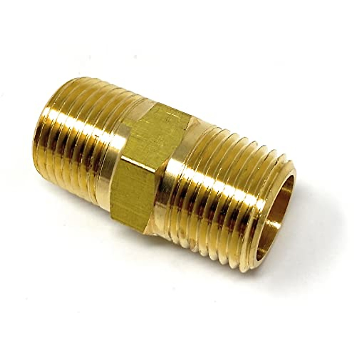 MI MADOL IMPORTS, LLC MADOL 3/8" Natural Gas Quick Connect Fitting [910-583] LP Gas Propane Hose Quick Disconnect Kit, 100% Solid Brass