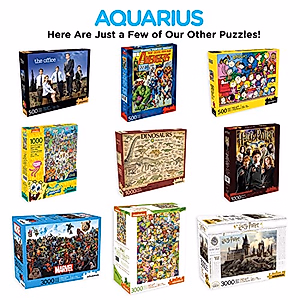 Aquarius The Beatles Magical Mystery Tour (3000 Piece Jigsaw Puzzle) - Officially Licensed Beatles Merchandise & Collectibles - Glare Free - Precision Fit - 32 x 45 Inches