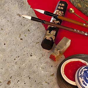 Geyee 50 Pcs 8.5 x 11 Inches Mulberry Rice Paper, Handmade Decoupage Paper Sheets Craft Vintage Washi Carfts DIY Painting for Kids Adults Calligraphy Drawing Writing Scrapbooking Art Supplies