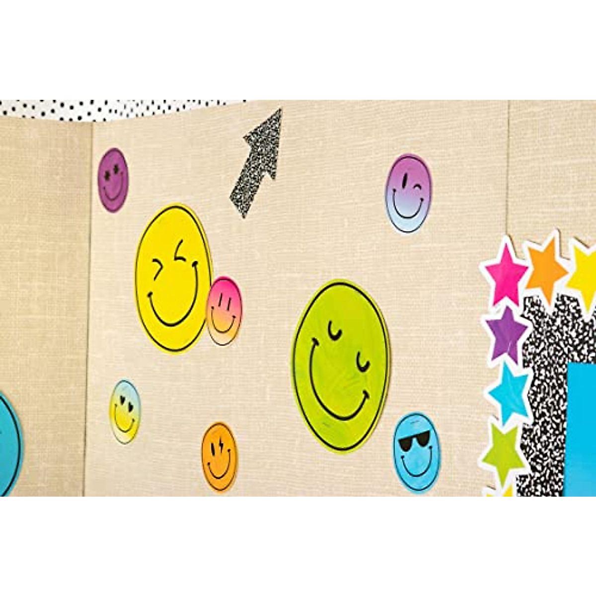 Teacher Created Resources Brights 4Ever Smiley Faces Mini Accents
