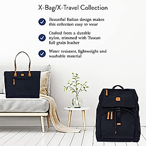 Bric's X-Travel Excursion Backpack - 15 inch - Cute Designer Backpack for Women and Men - Navy