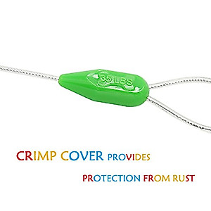 Petest 25ft Reflective Tie-Out Cable for Small Dogs Up to 35 Pounds